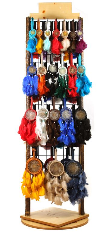 Floor Log Regular Dream Catcher Display – El Paso Trading Post